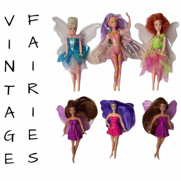 Vintage | Toys | Fairy Dolls Set Of 6 Dolls | Poshmark